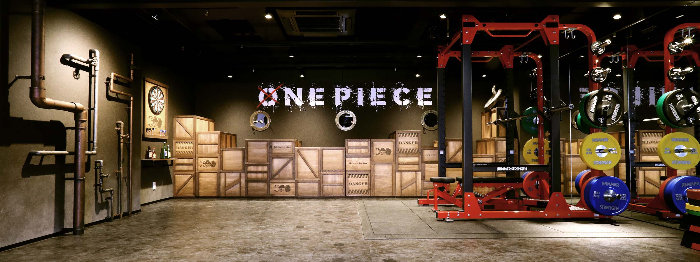The World’s First Ever ‘One Piece’ Fitness is Now Open
