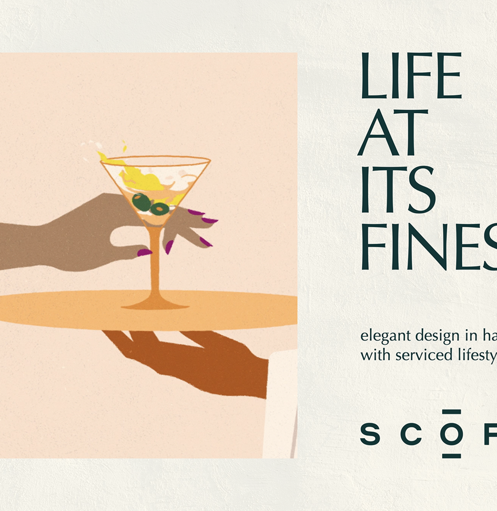 Andrea Mongia's Illustrations set the tone for 'Scope'