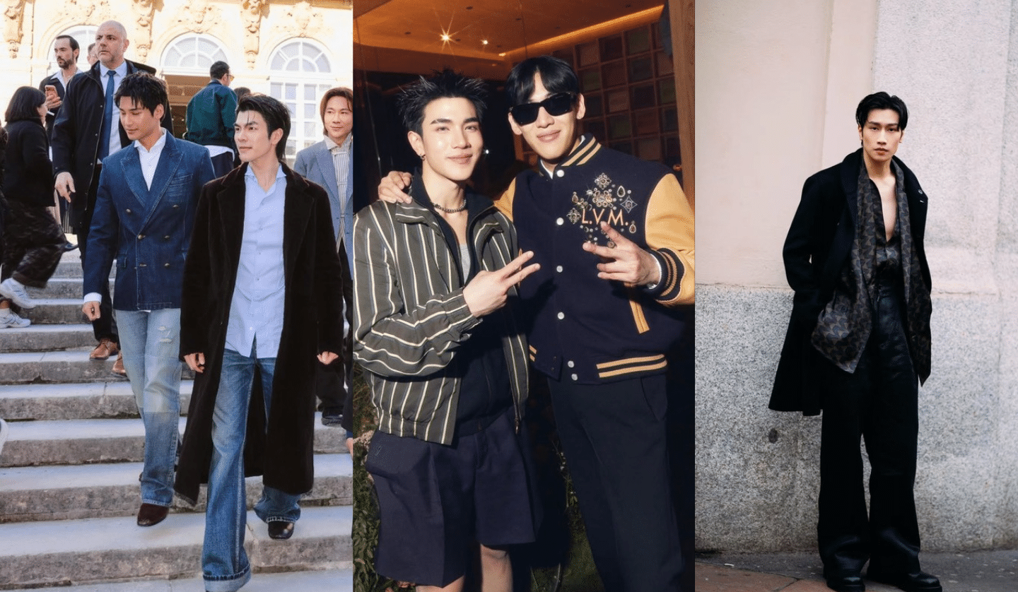 Thai Celebrities Take Over Milan and Paris Fashion Week 2026